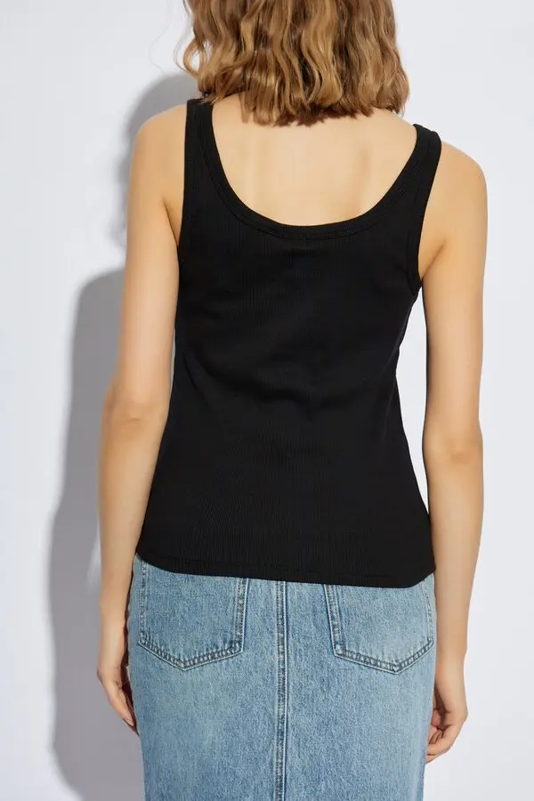 GESTUZ Ribbed Top