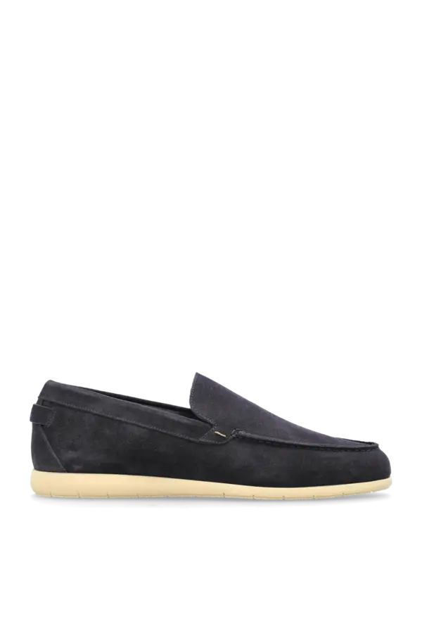 Paul & Shark Suede Loafers - Navy Blue