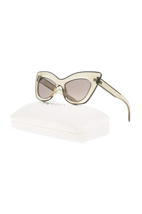 Alexander McQueen Cat Eye Sunglasses