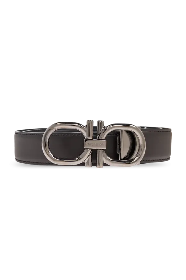 FERRAGAMO Double-sided Belt - Brown