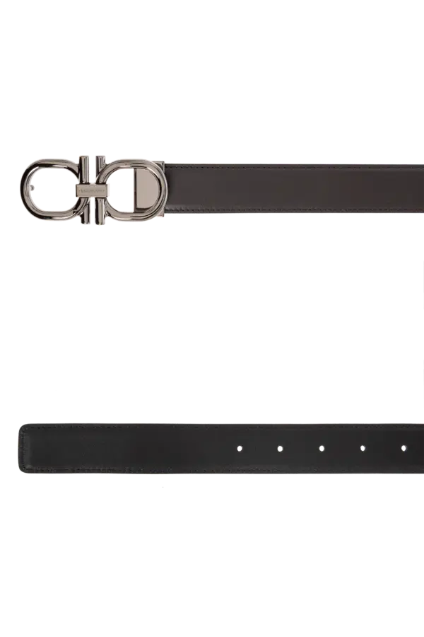 FERRAGAMO Double-sided Belt - Brown