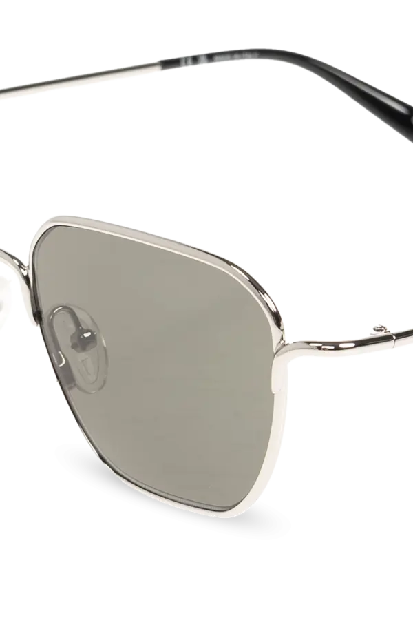 Alexander McQueen Square Frame Sunglasses - Silver