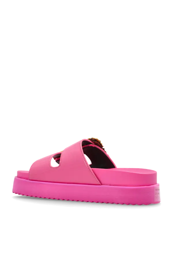 Versace Platform Slides - Pink