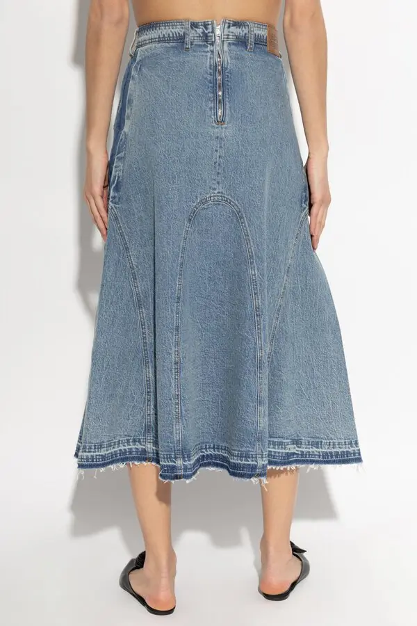 Munthe Braylin Denim Midi Skirt
