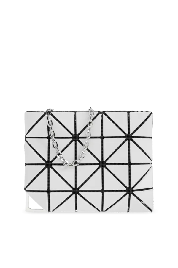 Issey Miyake Wallet With Geometric Pattern - White