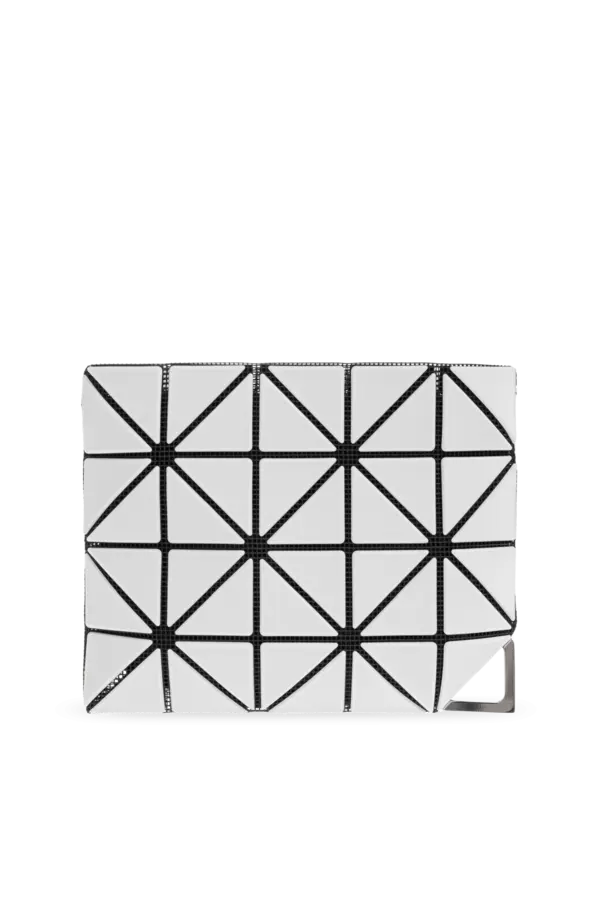 Issey Miyake Wallet With Geometric Pattern - White
