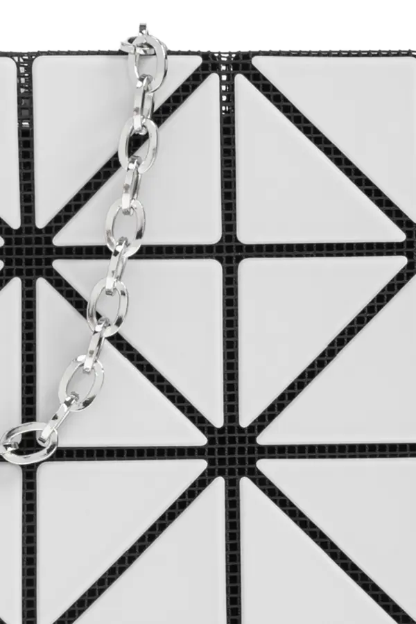 Issey Miyake Wallet With Geometric Pattern - White