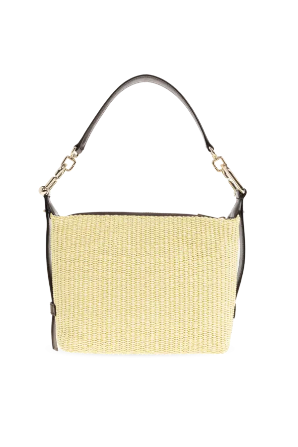 Furla Tonie Mini Hobo Shoulder Bag - Yellow