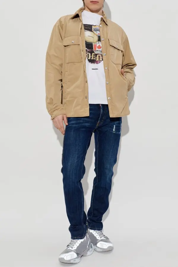 Dsquared2 Insulated Jacket - Beige