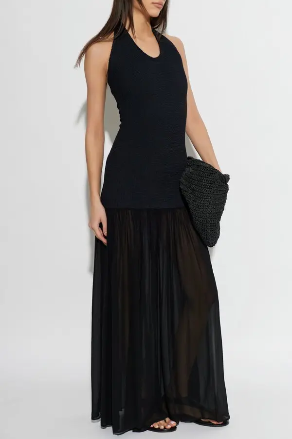 Hunza G Nancy Hybrid Maxi Dress