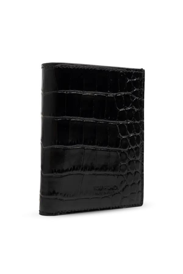 TOM FORD Folding Card Holder - Black