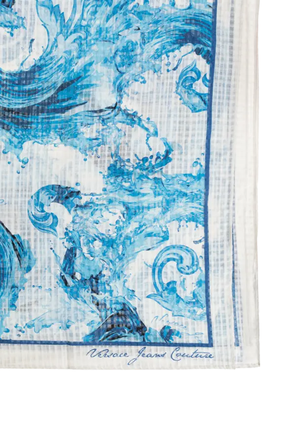 Versace Scarf With "barocco" Pattern