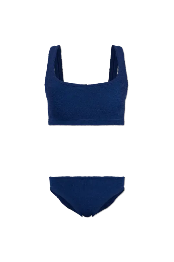 Hunza G Xandra Two-piece Swimsuit - Navy Blue