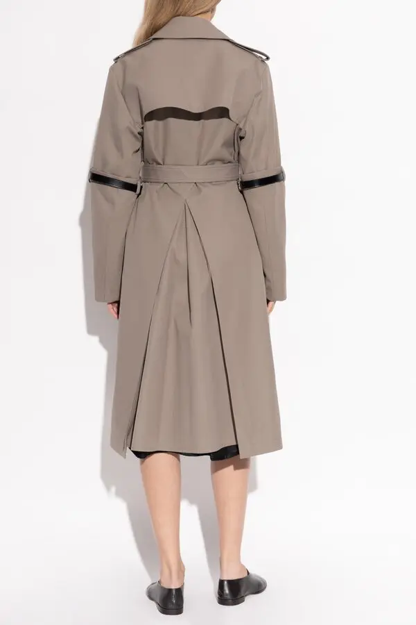 Coperni Belted Trench Coat - Brown