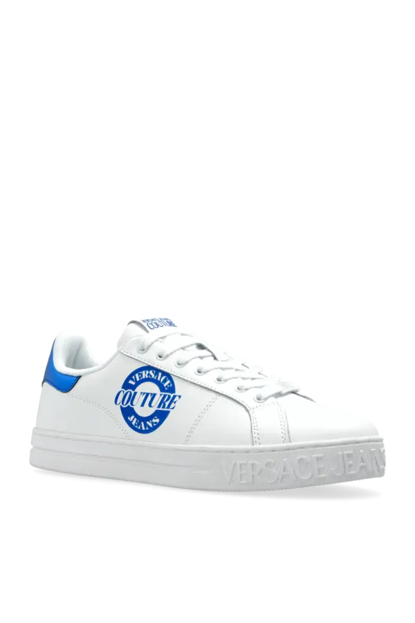 Versace Printed Logo Sneakers