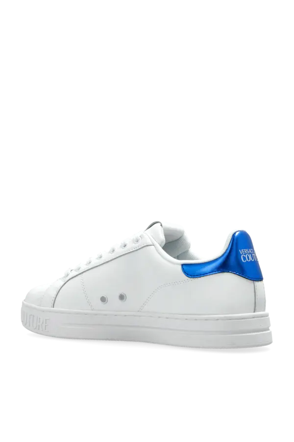 Versace Printed Logo Sneakers