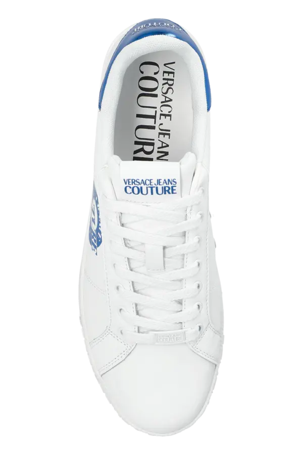 Versace Printed Logo Sneakers