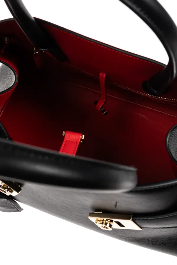 FERRAGAMO Handbag `hug Small - Black