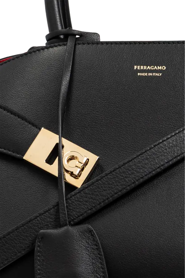 FERRAGAMO Handbag `hug Small - Black