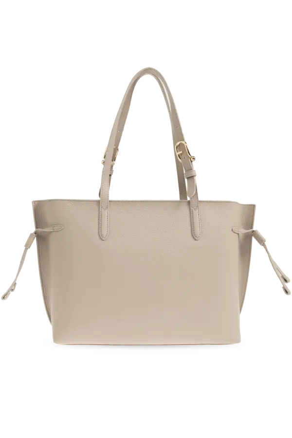 Furla Ava Medium Shopper Bag - Grey
