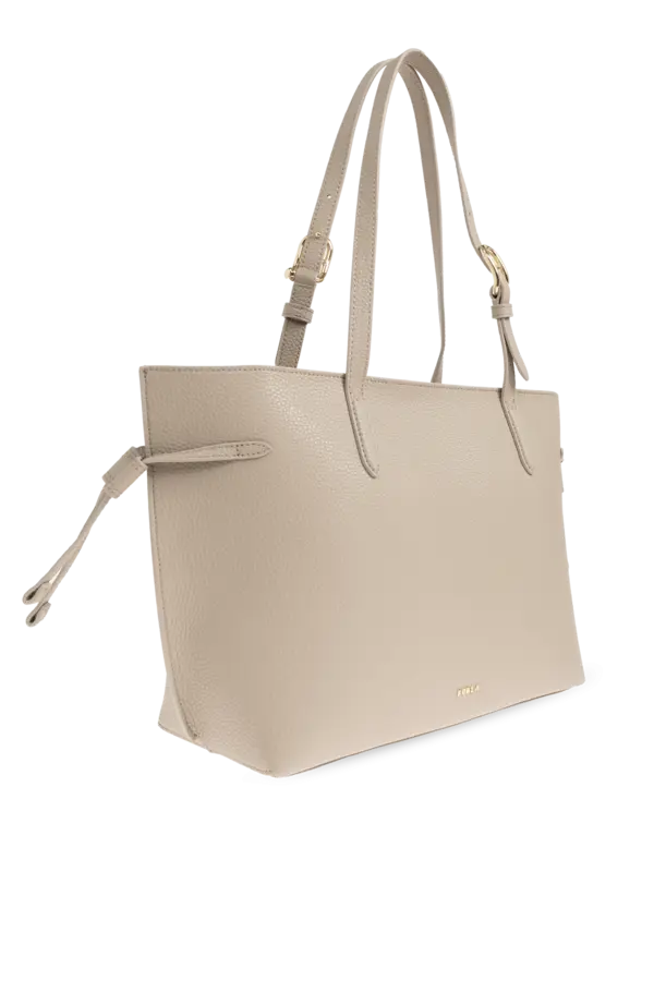 Furla Ava Medium Shopper Bag - Grey