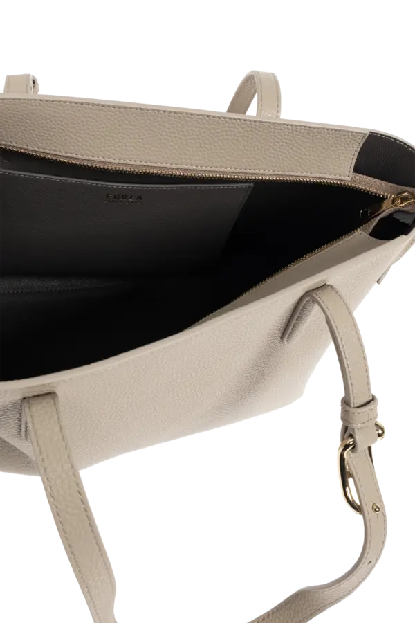 Furla Ava Medium Shopper Bag - Grey