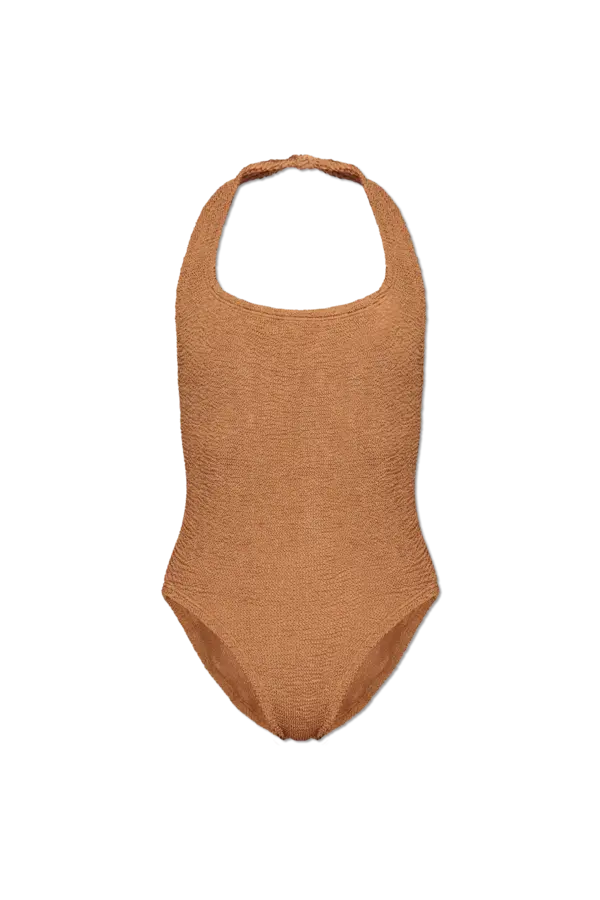 Hunza G Sandy One-piece Swimsuit - Brown