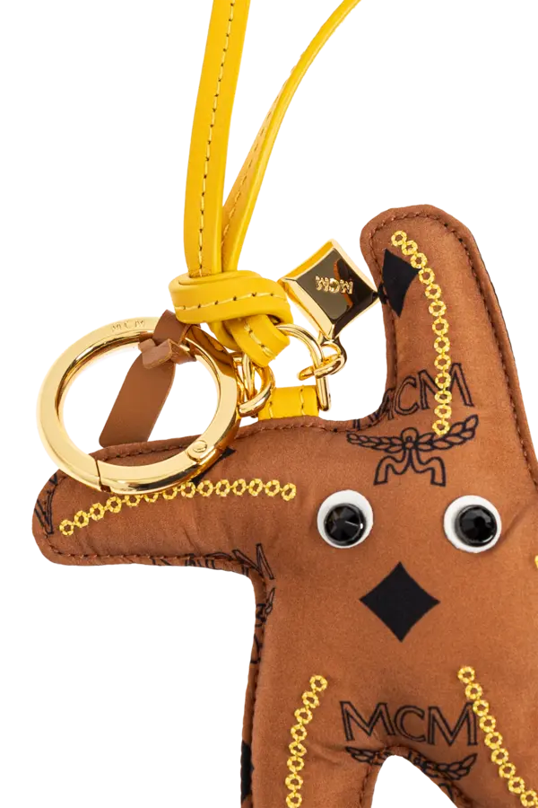 Mcm Keychain With Charm