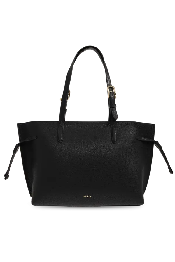 Furla Ava Medium Shopper Bag - Black