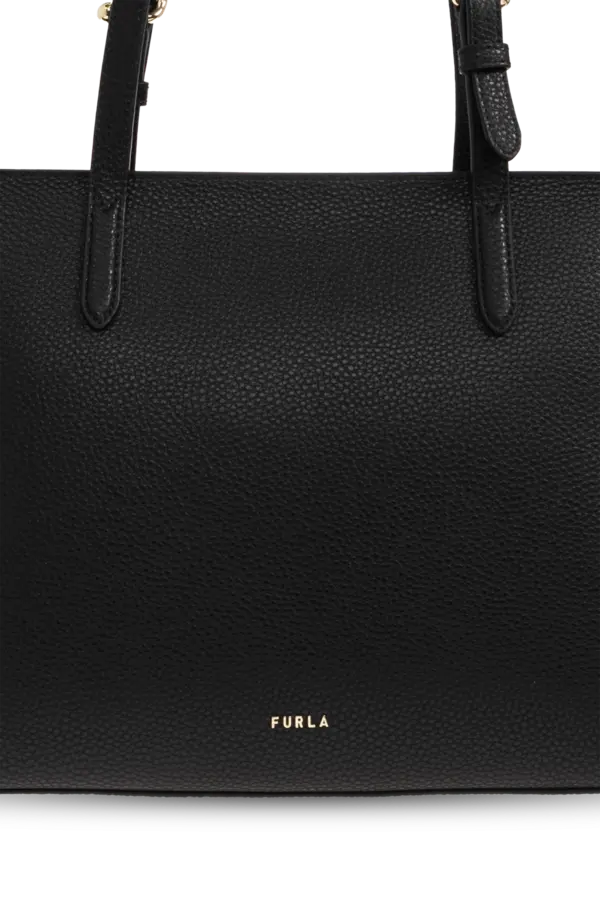 Furla Ava Medium Shopper Bag - Black