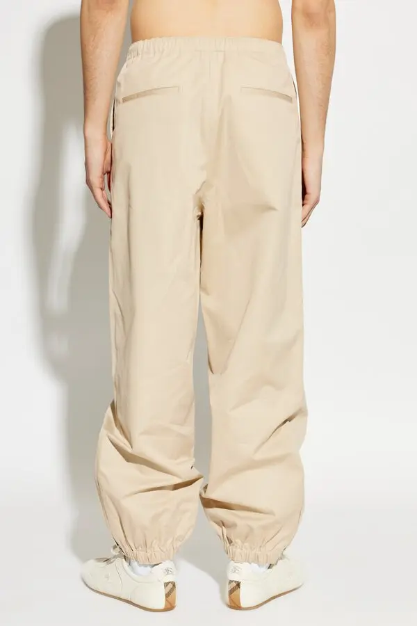 JIL SANDER Trousers With Elastic Cuffs