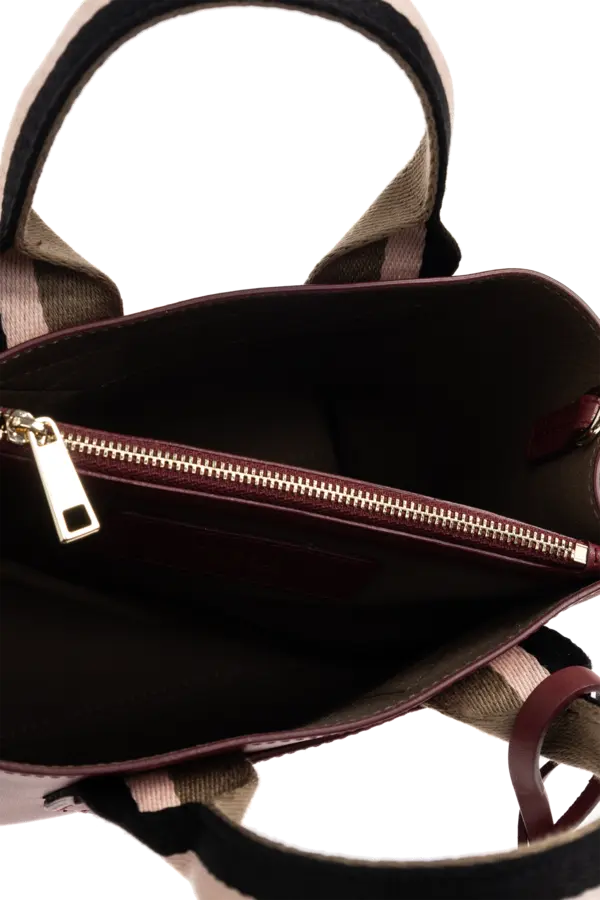 Furla Divide Mini Bag - Burgundy