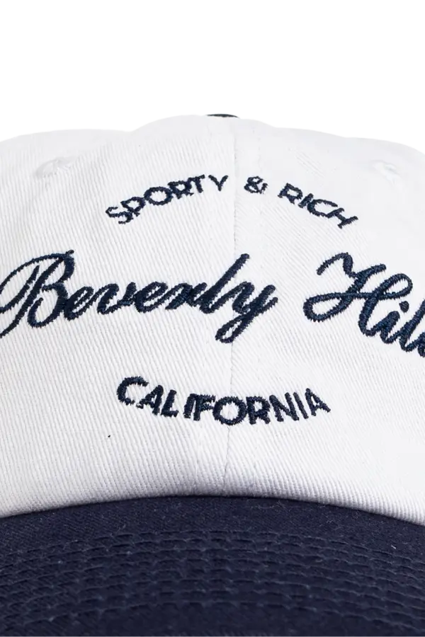 SPORTY & RICH Cotton Baseball Cap