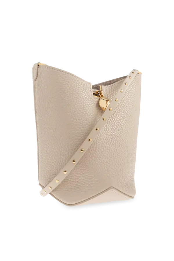 LANVIN Leather Bucket Bag - Cream