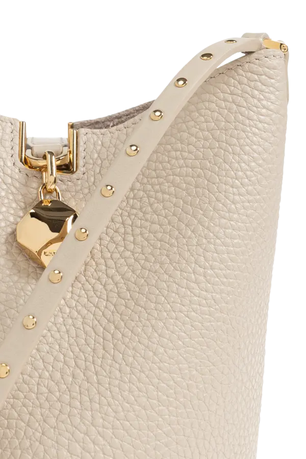 LANVIN Leather Bucket Bag - Cream