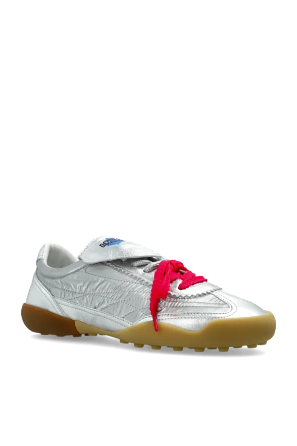 Dsquared2 Soccer Sneakers - Silver
