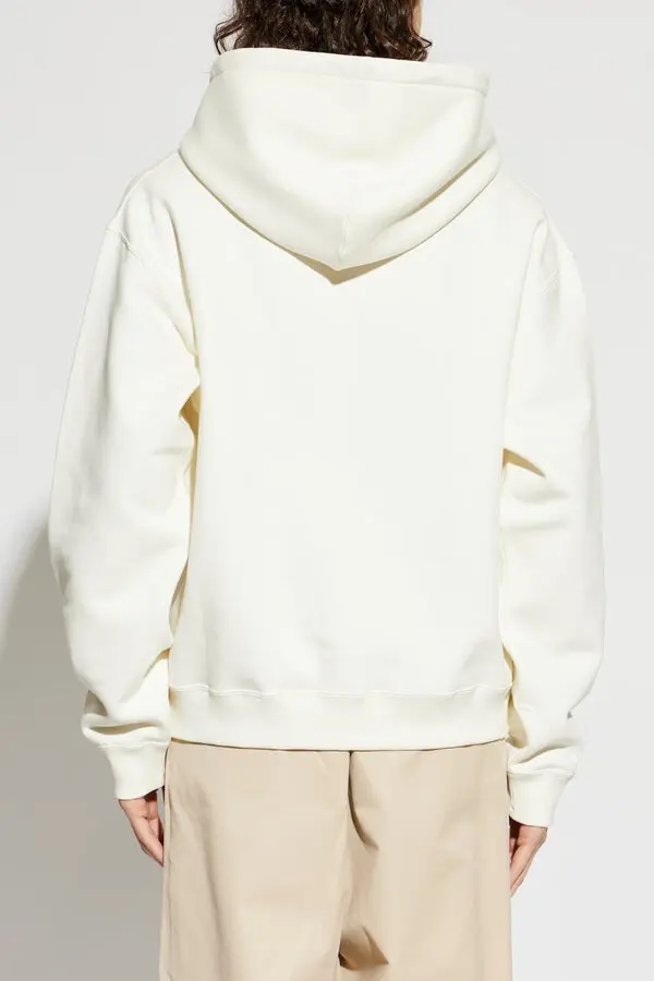 JIL SANDER Hooded Sweatshirt - Cream
