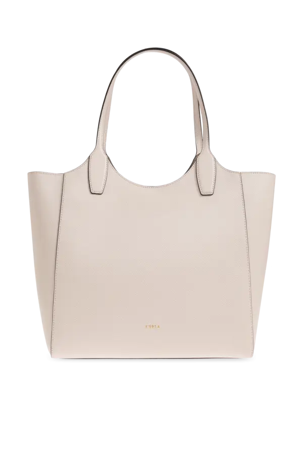 Furla Lea Medium Shopper Bag - Cream
