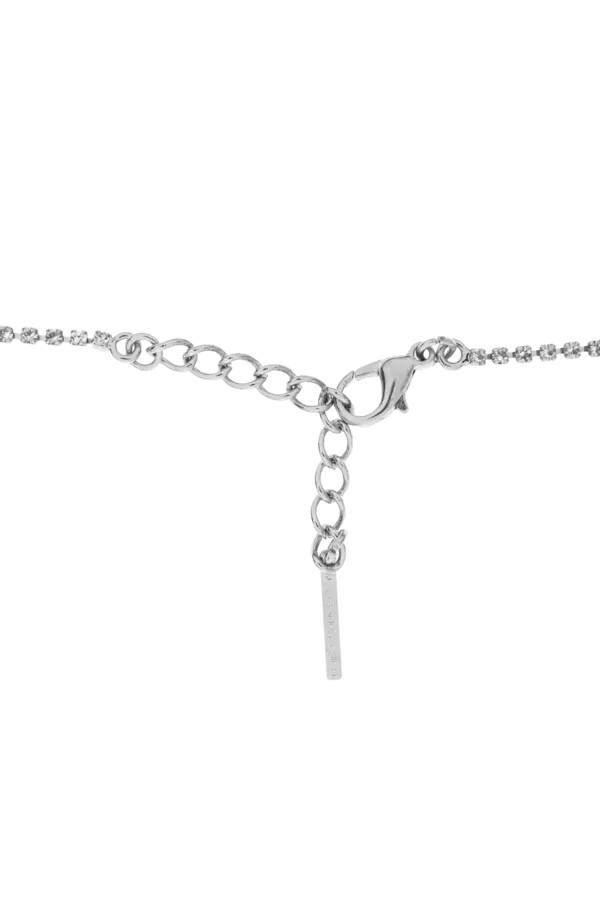 Alessandra Rich Necklace With Crystals