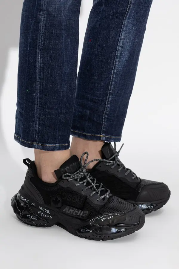 Dsquared2 Faster’ Low-top Sneakers - Black
