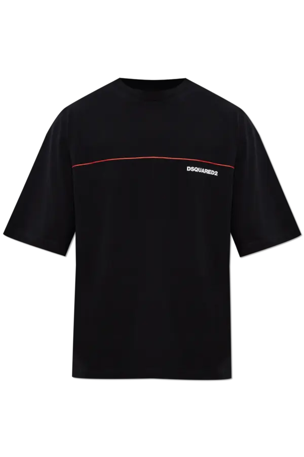 Dsquared2 T-shirt With Logo - Black