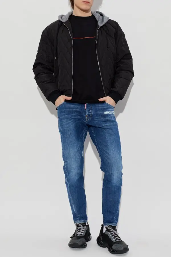 Dsquared2 T-shirt With Logo - Black