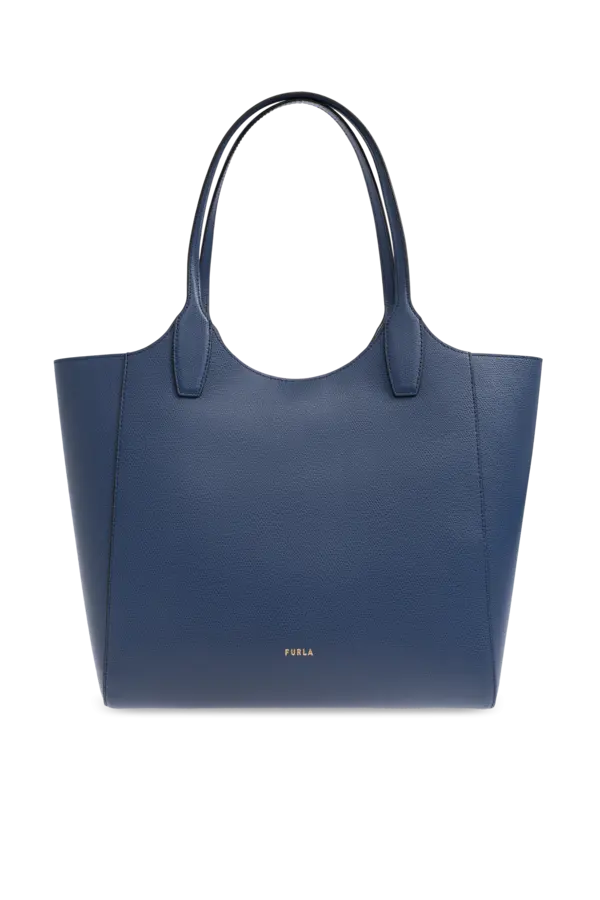 Furla Lea Medium Shopper Bag - Navy Blue