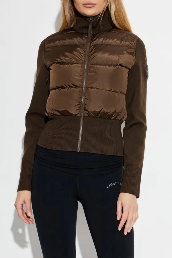 Canada Goose Cardigan With Down Filling - Brown
