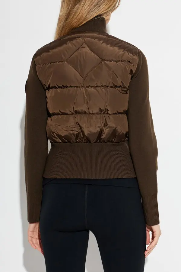 Canada Goose Cardigan With Down Filling - Brown
