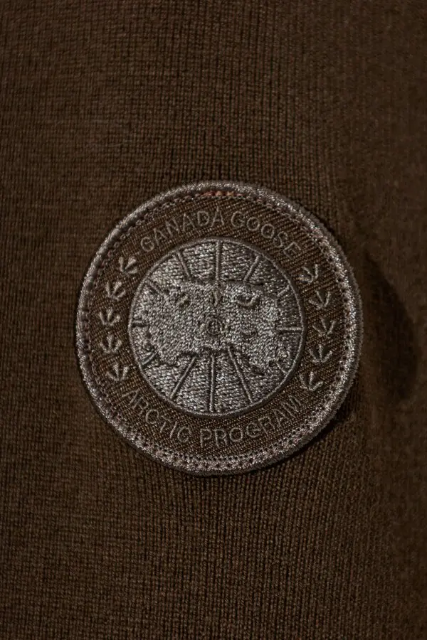 Canada Goose Cardigan With Down Filling - Brown
