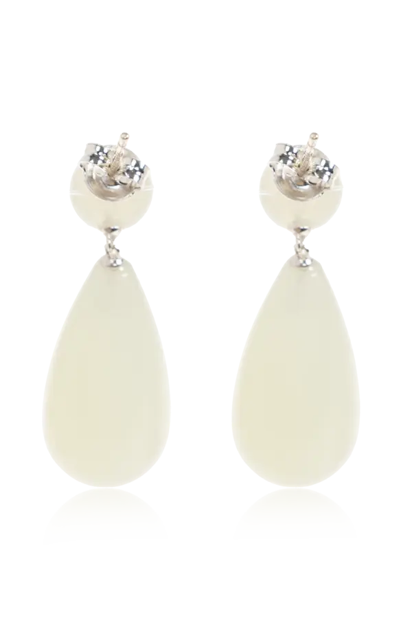 Lié Studio Lola’ Stone Drop Earrings - Green