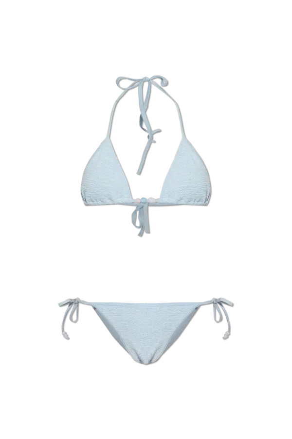Hunza G Gina Two-piece Swimsuit - Light Blue