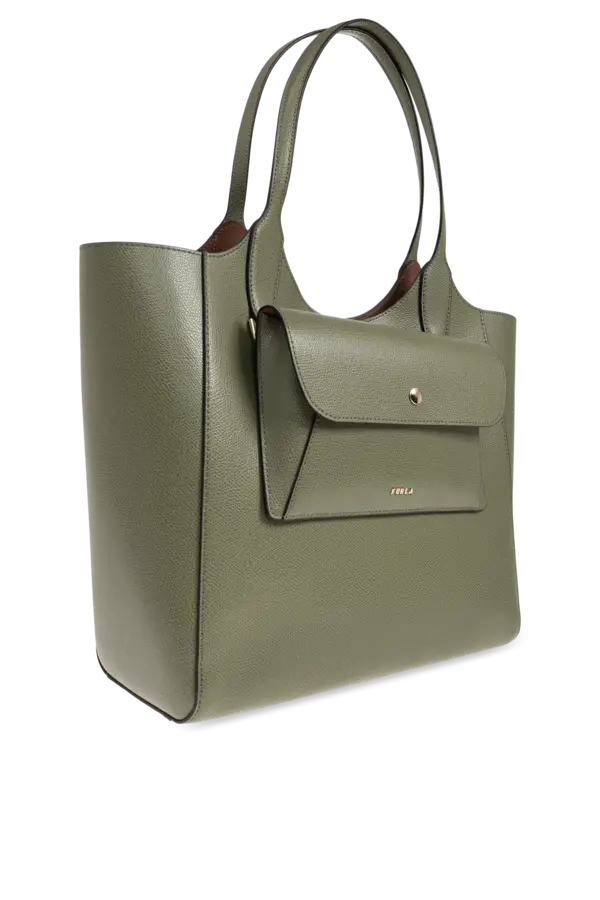 Furla Lea Medium Shopper Bag - Green