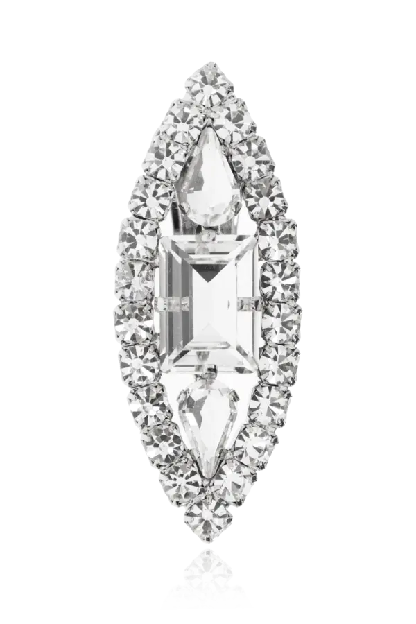 Alessandra Rich Crystal Clip-on Earrings